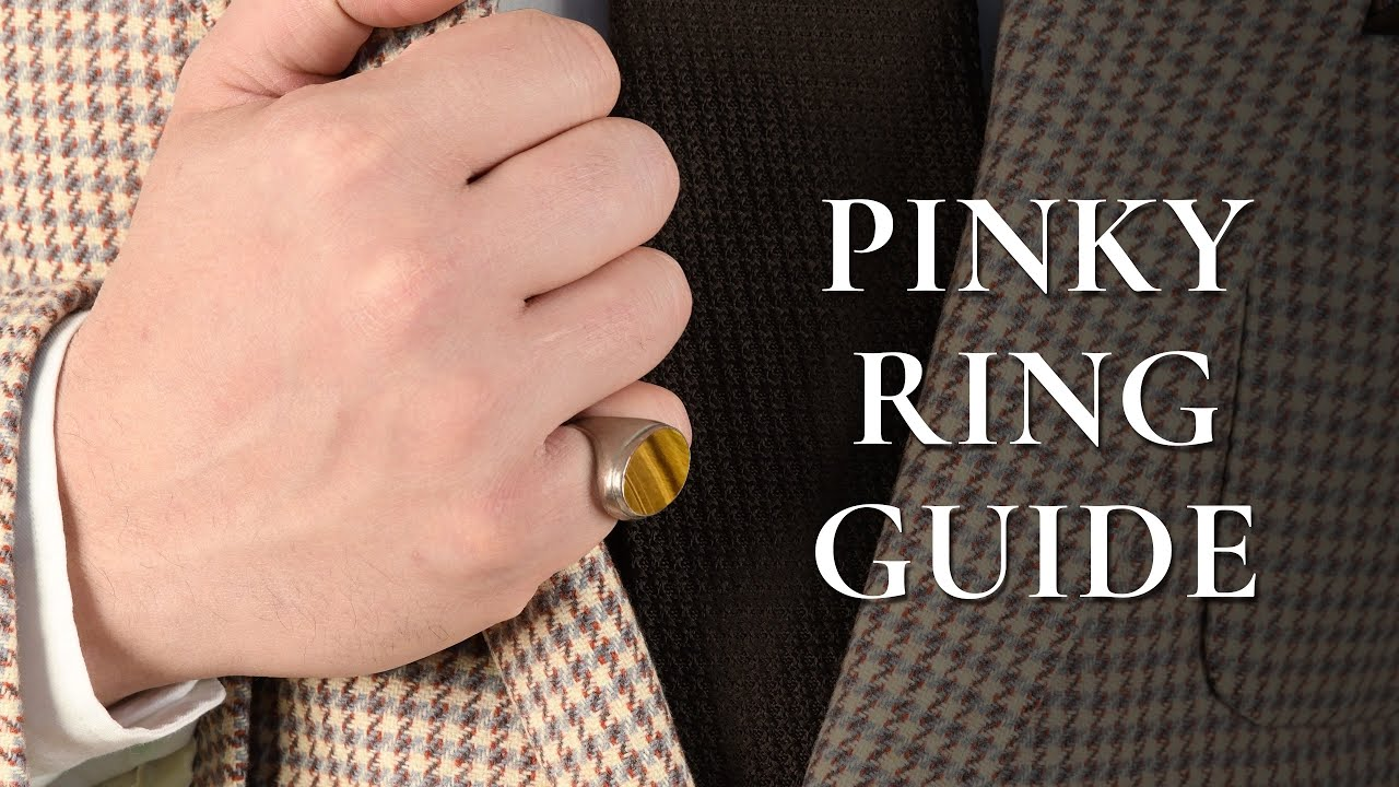Choosing the Right Size for Men's Pinky Rings