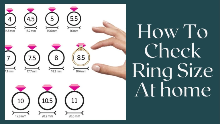 how to check ring size at home without tape measure